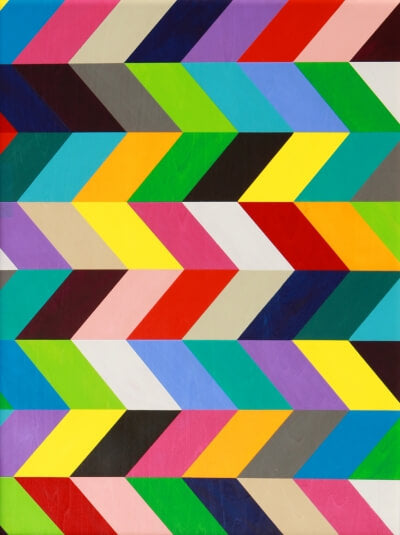 Multicolor Chevron – elizabethsuttoncollection